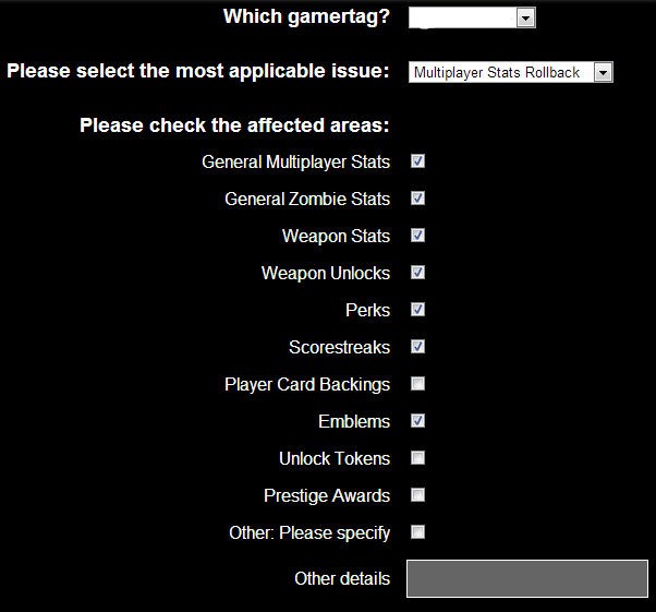 [BO2] Black Ops 2：Activision、「ロールバックバグ」の復元申請Webフォーム設置 | EAA!! FPSjp.net（イーエーエー）
