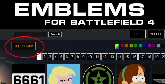 BATTLEFIELD 4: エンブレムを簡単に作成・コピーできる“EMBLEMS FOR BATTLEFIELD4” | EAA FPS ...