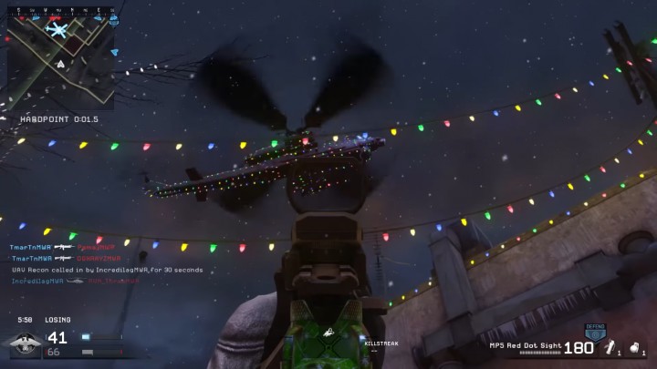 CoD:MWR：ホリデー仕様マップ“Crash”の愉快なプレイ動画公開、サンタ空爆や電飾ヘリなど | EAA FPS（イーエーエー）