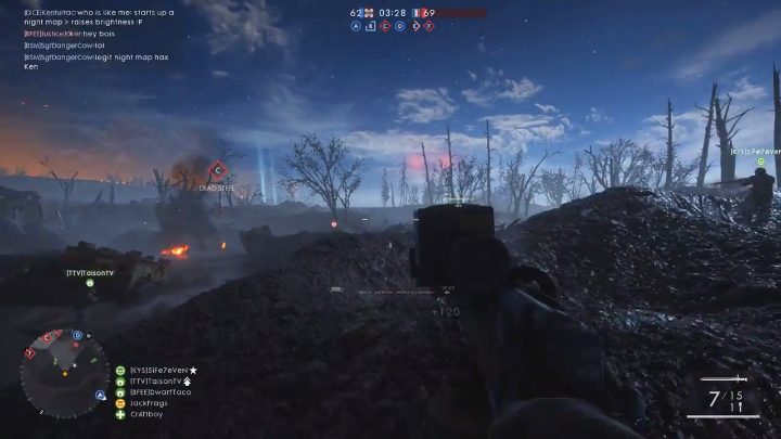 BF1：夜マップ「Nivelle Nights」のプレイ映像が早速公開、月明かりに照らされた塹壕マップ | EAA FPS（イーエーエー）