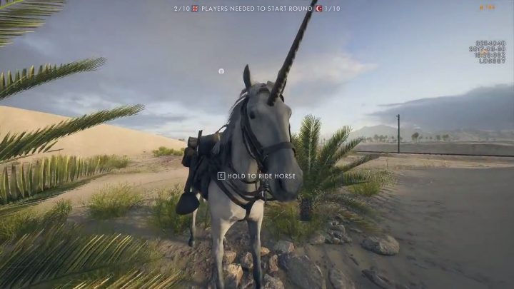 BF1： 我らの頼れる馬、憎たらしいジョークを飛ばす幻想的なユニコーンに変身（CTE） | EAA FPS（イーエーエー）