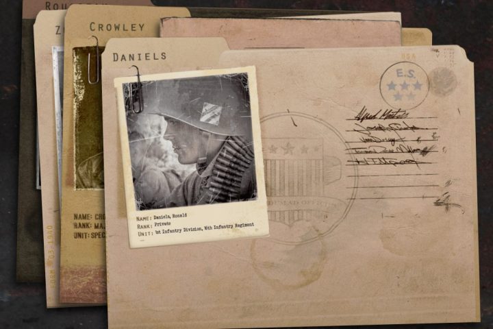 CoD:WWII：暗号解読で、4名のキャラクター「Daniels」「Zussman」「Crowley」「Roussea」に関する資料発掘 ...