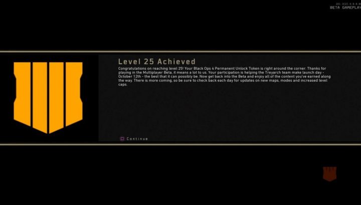 CoD:BO4 先行ベータ：現在のレベルキャップは25、今後さらに開放へ | EAA!! FPSjp.net（イーエーエー）