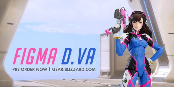 オーバーウォッチ：可動フィギュア第5弾「figma D.Va」登場、短編アニメの帽子やナノ・コーラも付属 | EAA FPS（イーエーエー）