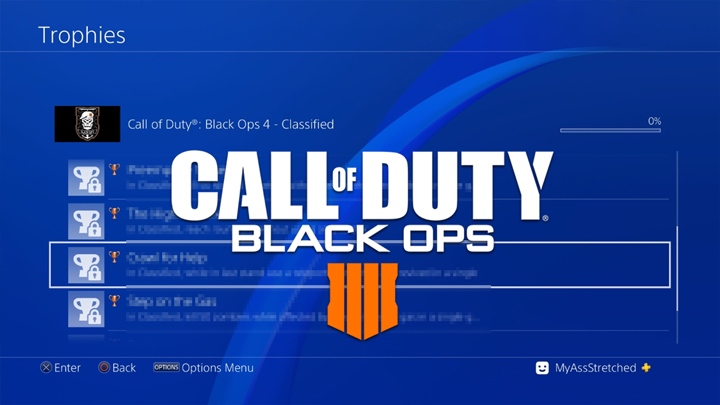 CoD:BO4：トロフィーリスト62種がリーク [ネタバレ注意] | EAA FPS（イーエーエー）