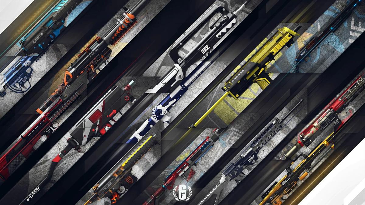 レインボーシックス シージ：新たなプロリーグ武器スキン登場、野良連合/Fnatic/NaViなど14種 | EAA FPS（イーエーエー）