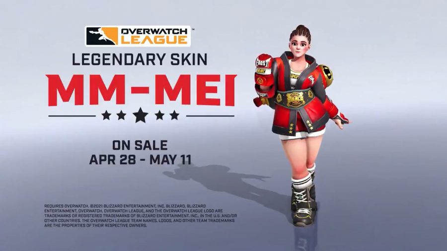 オーバーウォッチ：かわいいOWLスキン「MM-メイ」販売開始、眼鏡を外したコーンロウの格闘家メイ | EAA FPS（イーエーエー）