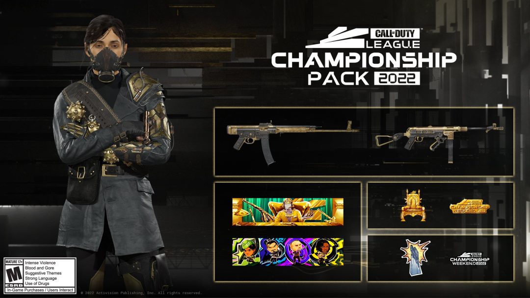 CoD:ヴァンガード：「Call of Duty League - 2022 CDL Champsパック」販売開始、オペレータースキンや2種の武器設計図など同梱 | EAA!! FPSjp ...