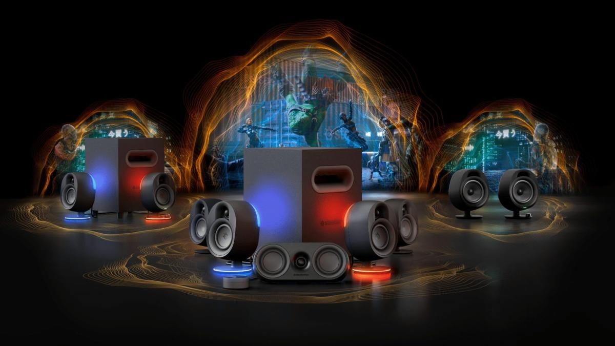 SteelSeriesから業界初の5.1chサラウンド搭載ゲーミングスピーカー「Arena 9」など3モデル発表、3月10日発売 | EAA!! FPSjp.net（イーエーエー）