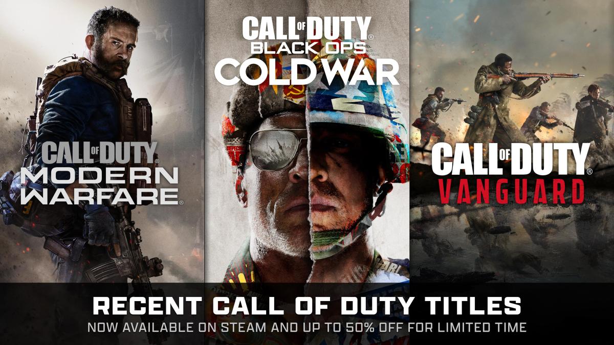 『CoD:MW』『CoD:BOCW』『CoD:Vanguard』がSteamで配信開始、最大50％オフセール開催中（3月24日まで ...