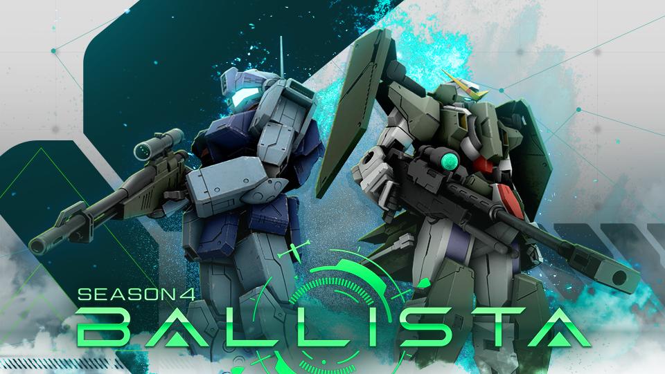 『ガンエボ』"Season 4 BALLISTA"4月13日スタート：新ユニットはガンダムデュナメス / 新マップ"埋没都市" と新ルール"ヘッドクォーターズ" / ユニット6体に調整など ...