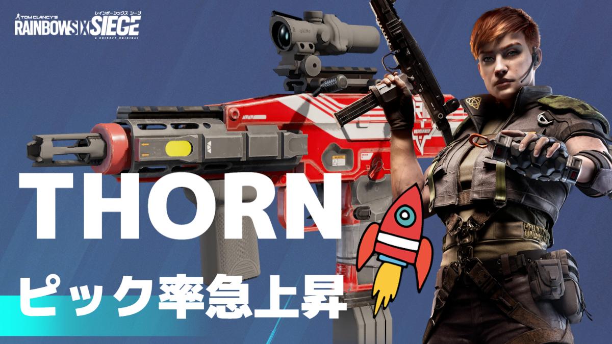 The Rise of Thorn: The Impact of Weapon Sight Changes in Rainbow Six ...